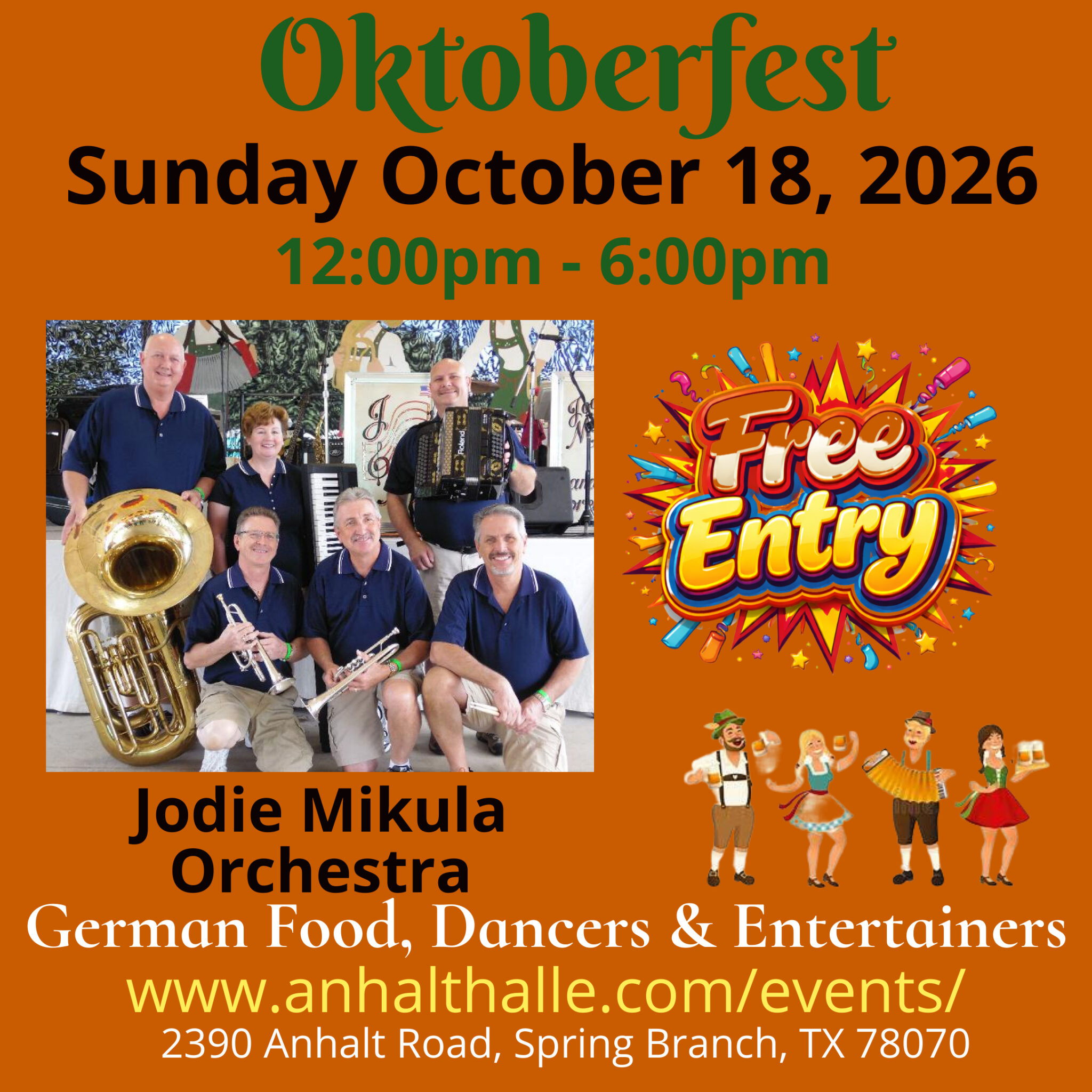 Events from September 20, 2025 – March 28 – Welcome to Anhalt Hall
